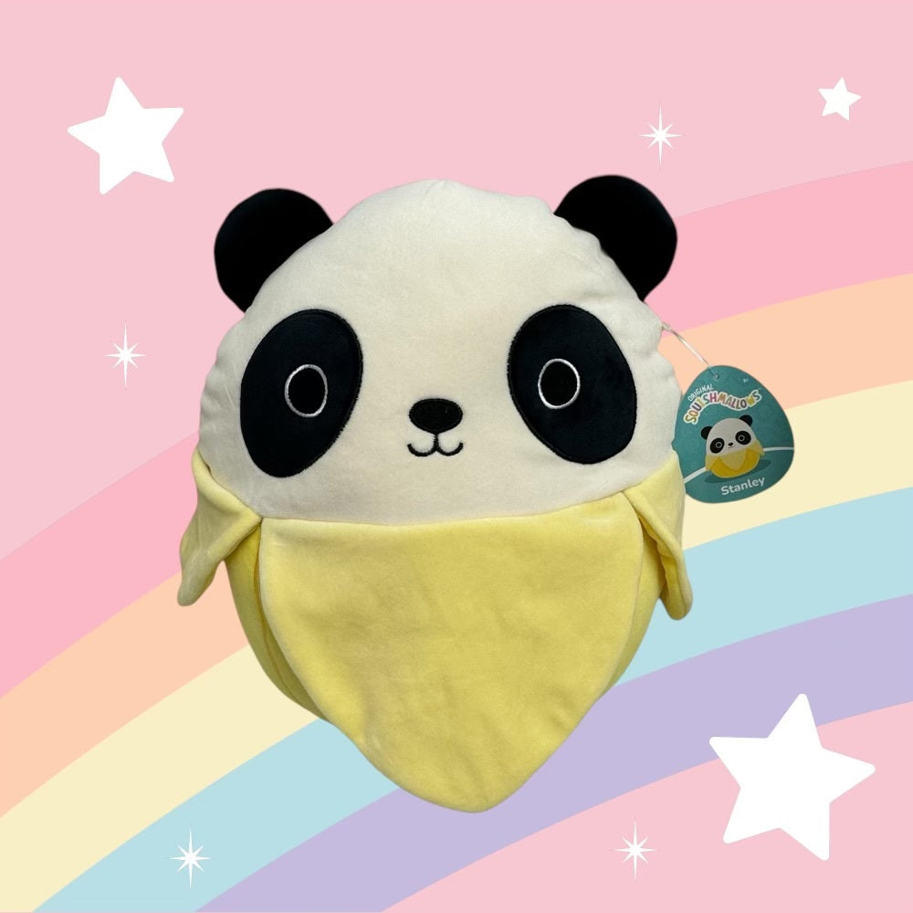 12'' squishmallow Epic Collection Stanley the Banana Panda| TOY DROPS