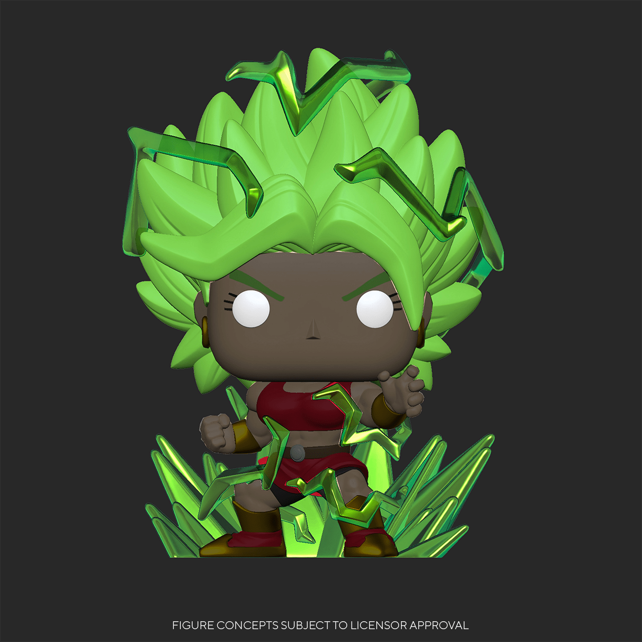 Funko Pop Dragon Ball Super - Super Saiyan Kale Glow in the Dark "CHAS ...